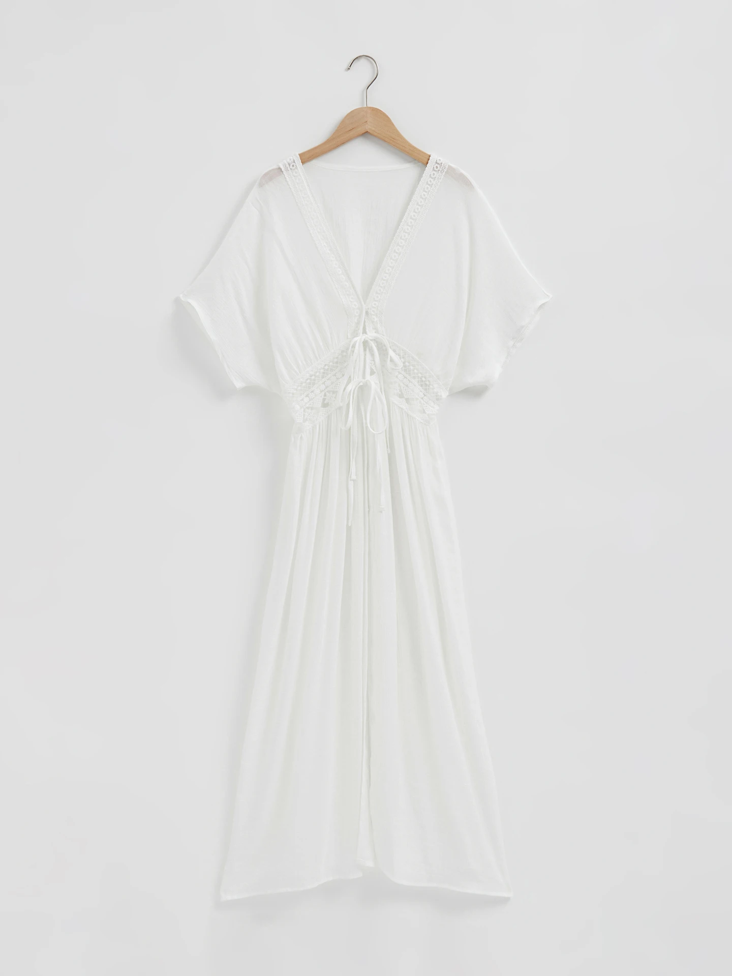 Long Patchwork Sheer Dress | Savana | Bestsellers