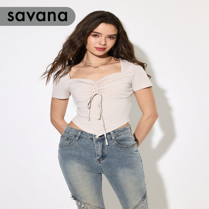 Drawstring Top | Savana | Bestsellers