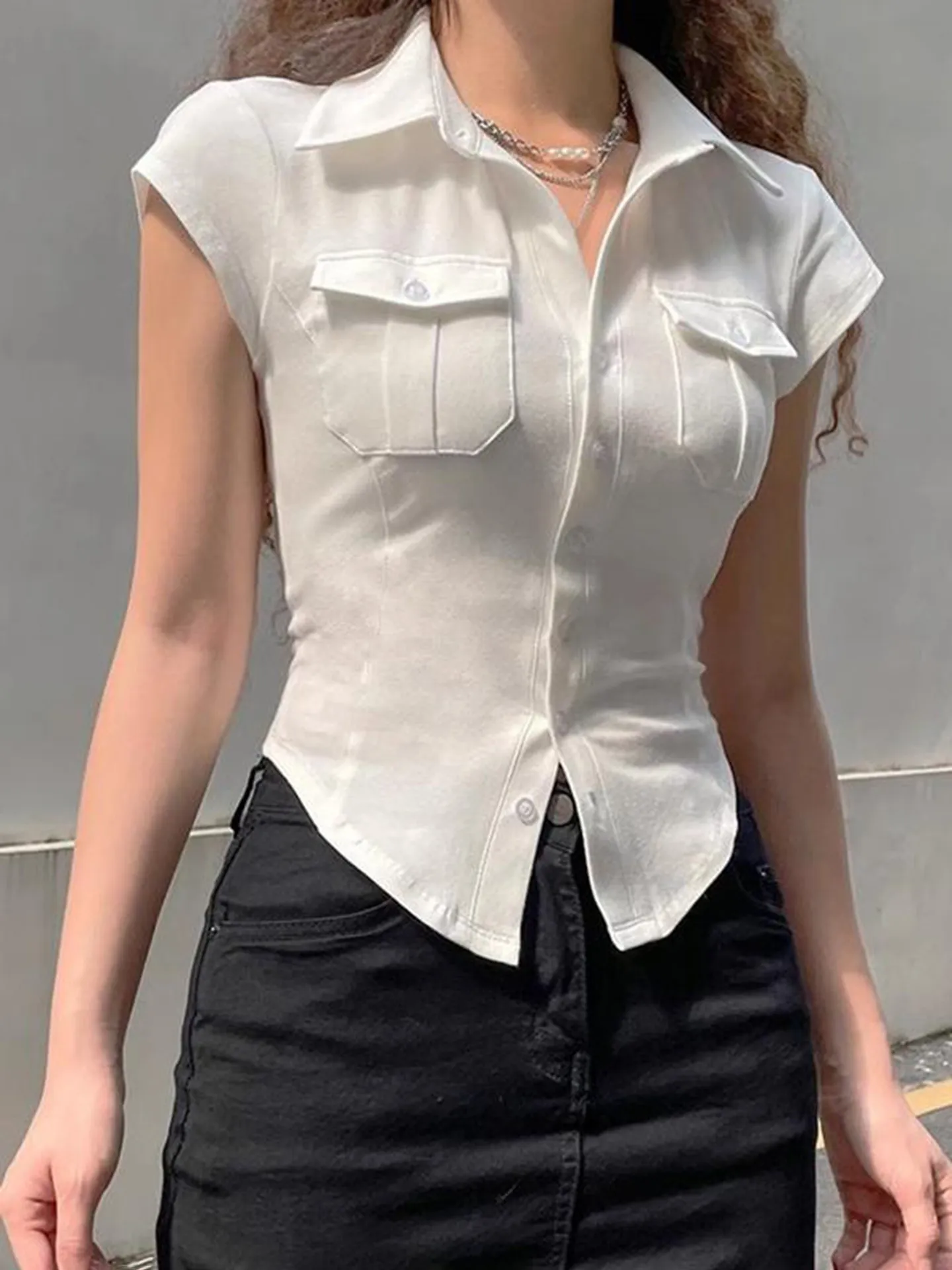 Pocket Placket Blouse | Savana | Bestsellers