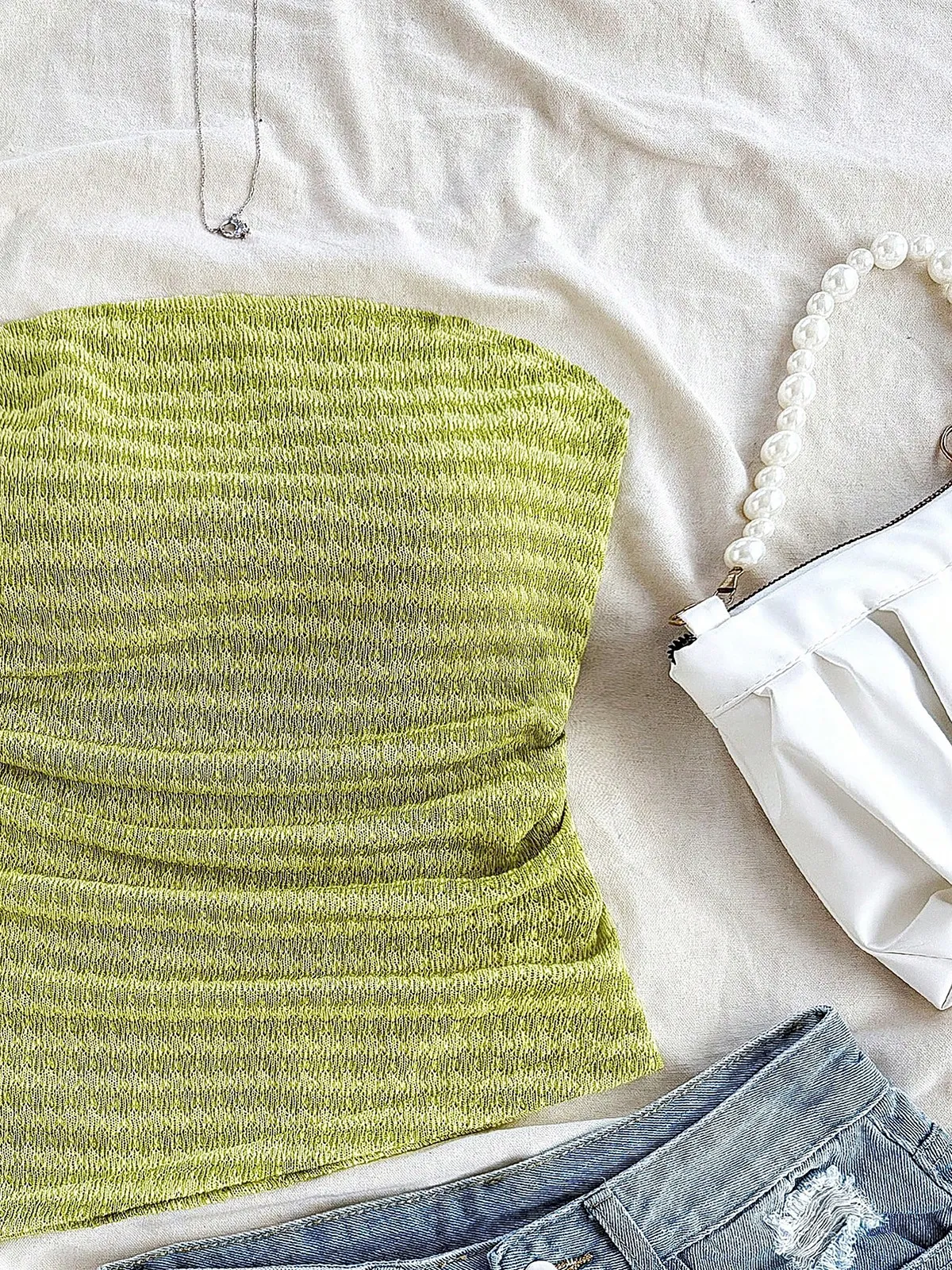 Gathered Tube Top | Savana | Bestsellers