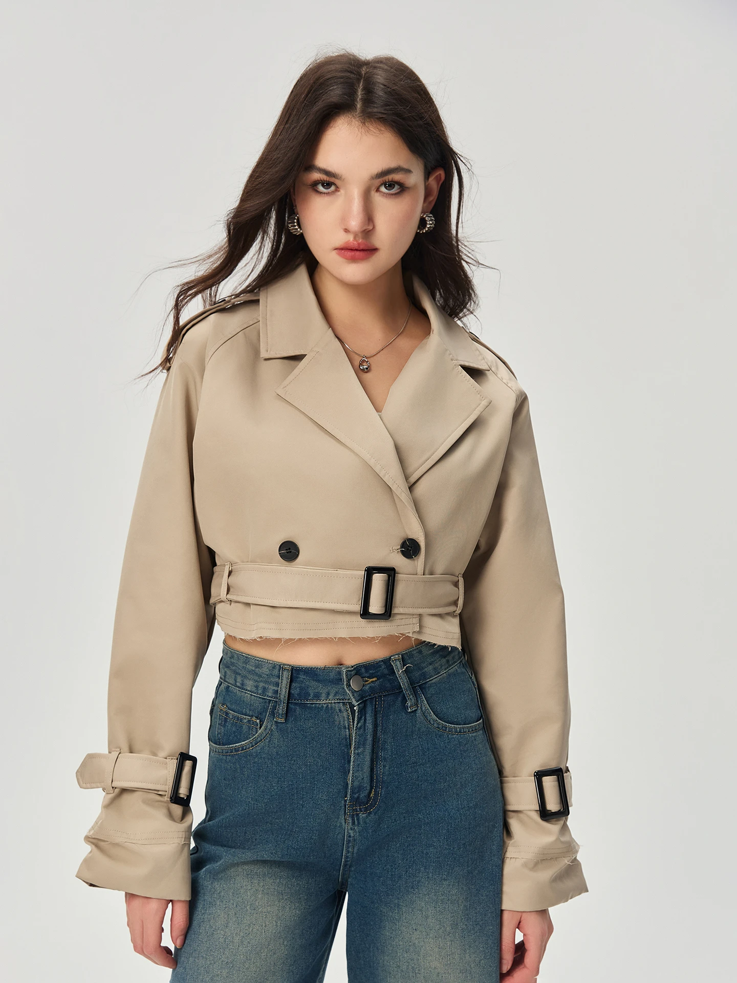 Belted Trench Coat | Savana | Bestsellers