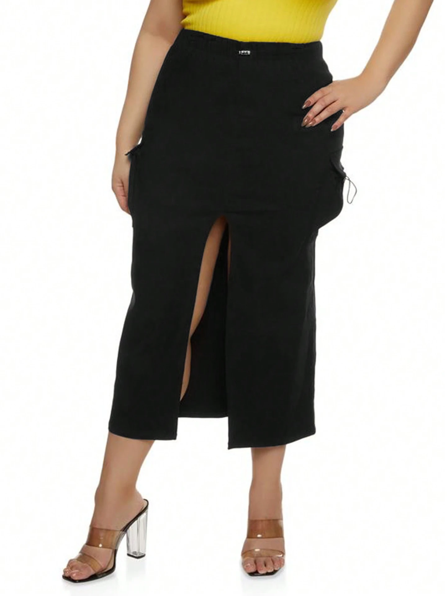 Pocket Slit Skirt | Savana | Bestsellers