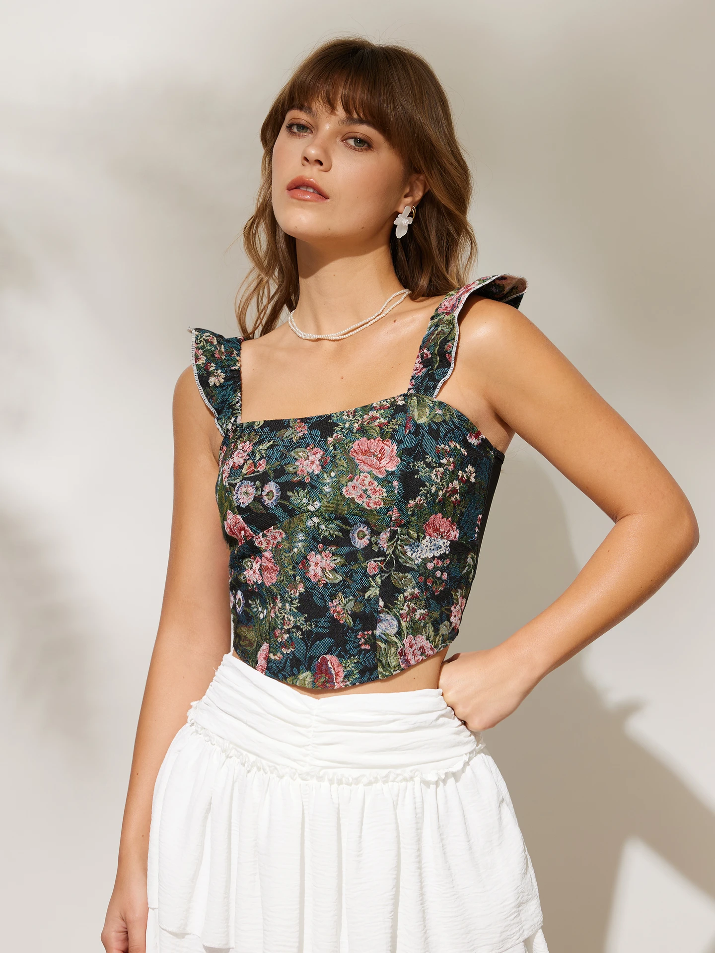 Ruffle Cami Top | Savana | Bestsellers