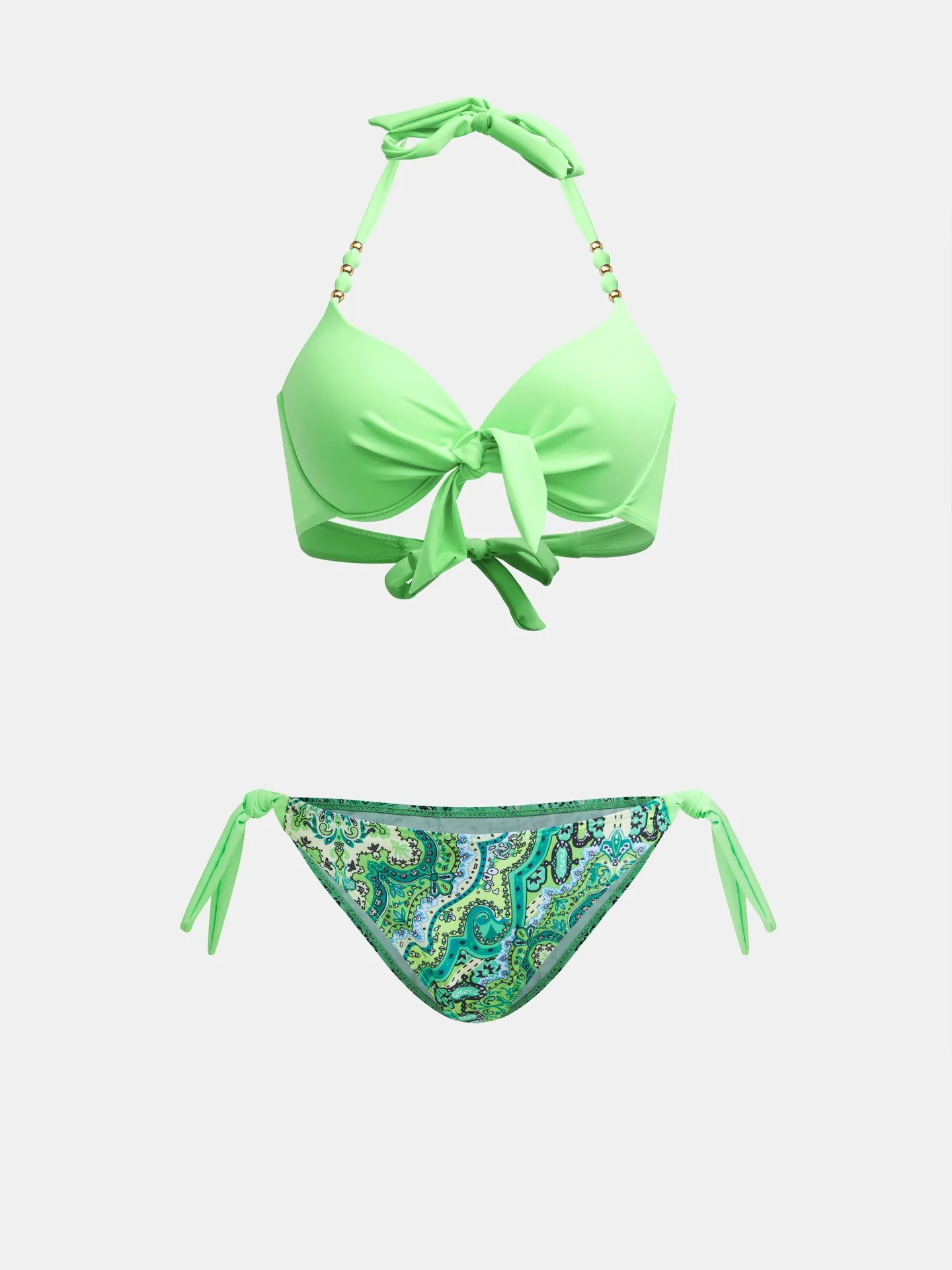 Color Block Bikini Set | Savana | Bestsellers