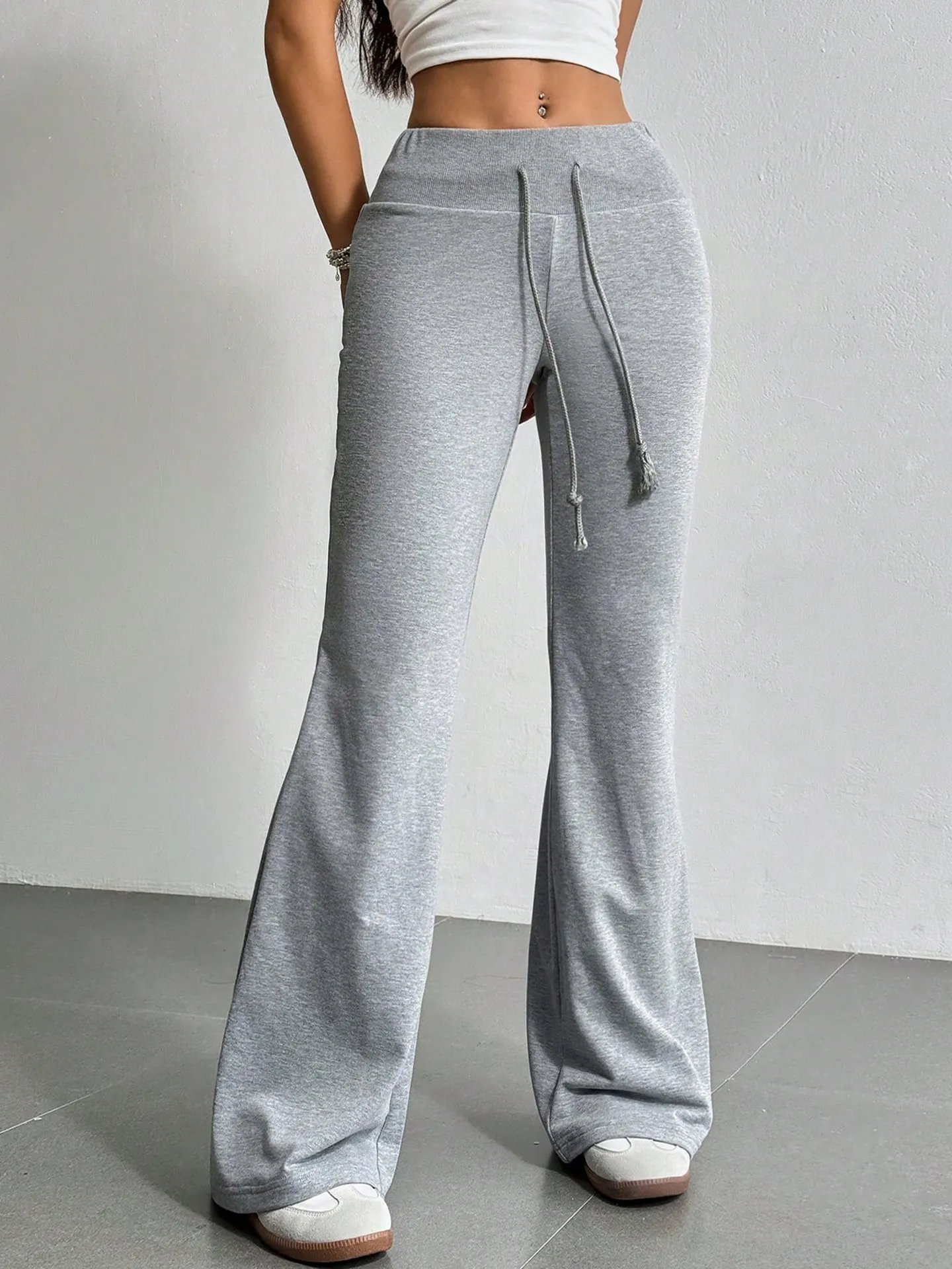 Drawstring Flare Leg Pants | Savana | Bestsellers